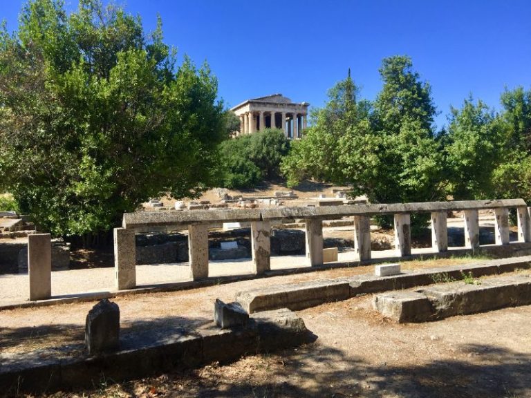 The Monument Of The Eponymous Heroes - The Acropolis Of Athens